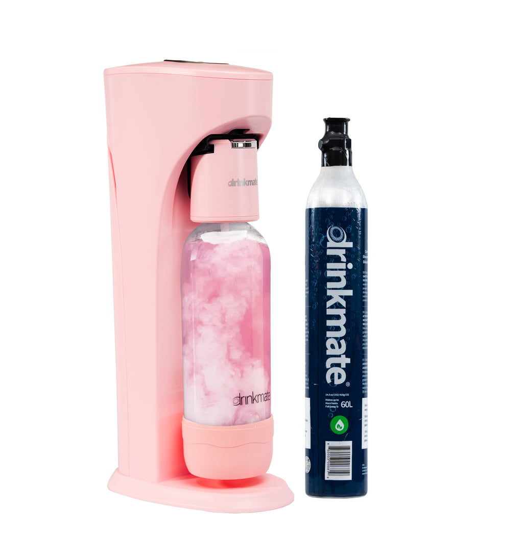 Drinkmate (Baby Pink) Sparkling Water & Soda Maker – Drinkmate Singapore